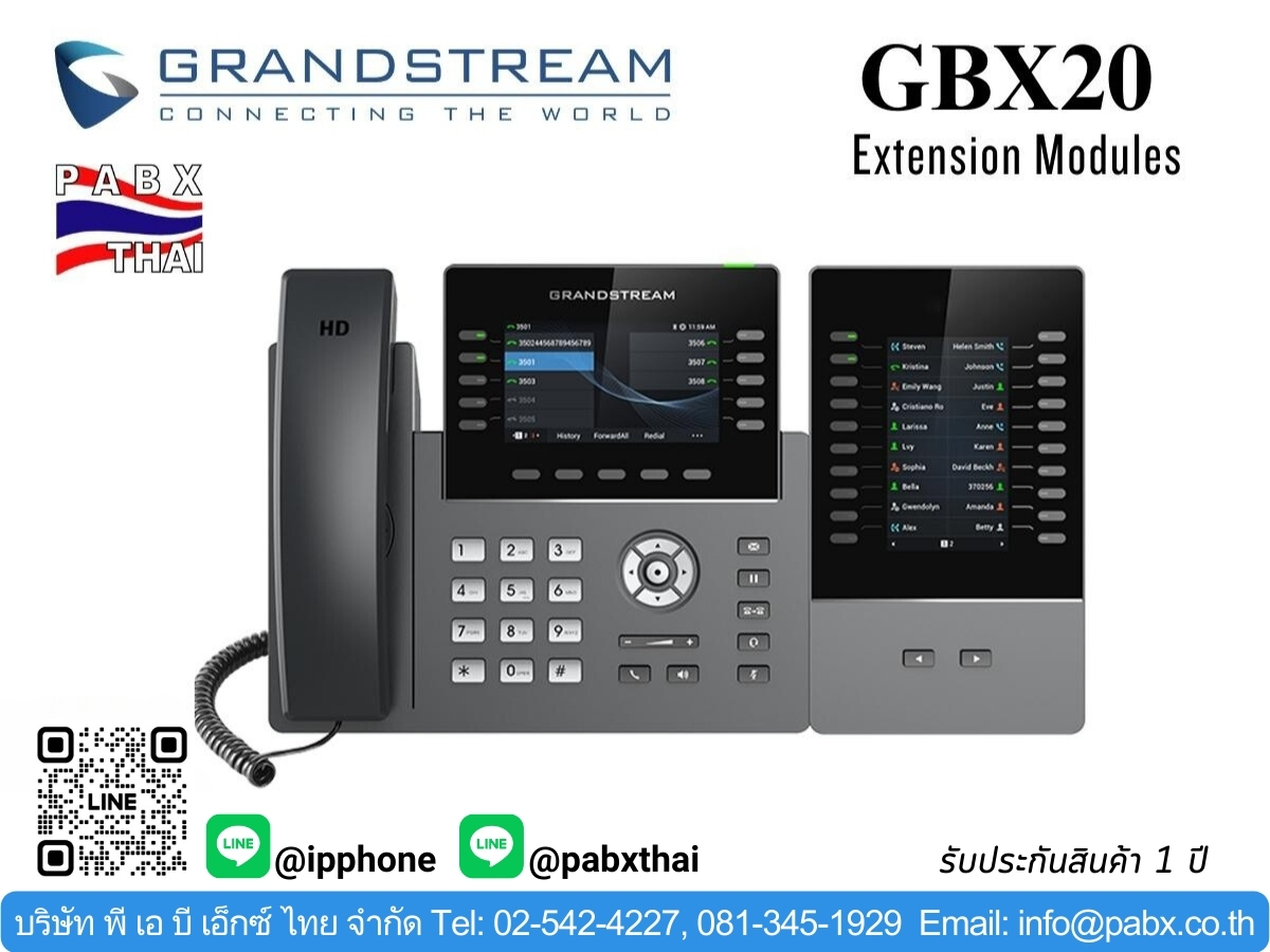 GBX20 เป็นโมดูลส่วนขยาย LCD แบบเรืองแสง Extension Modules